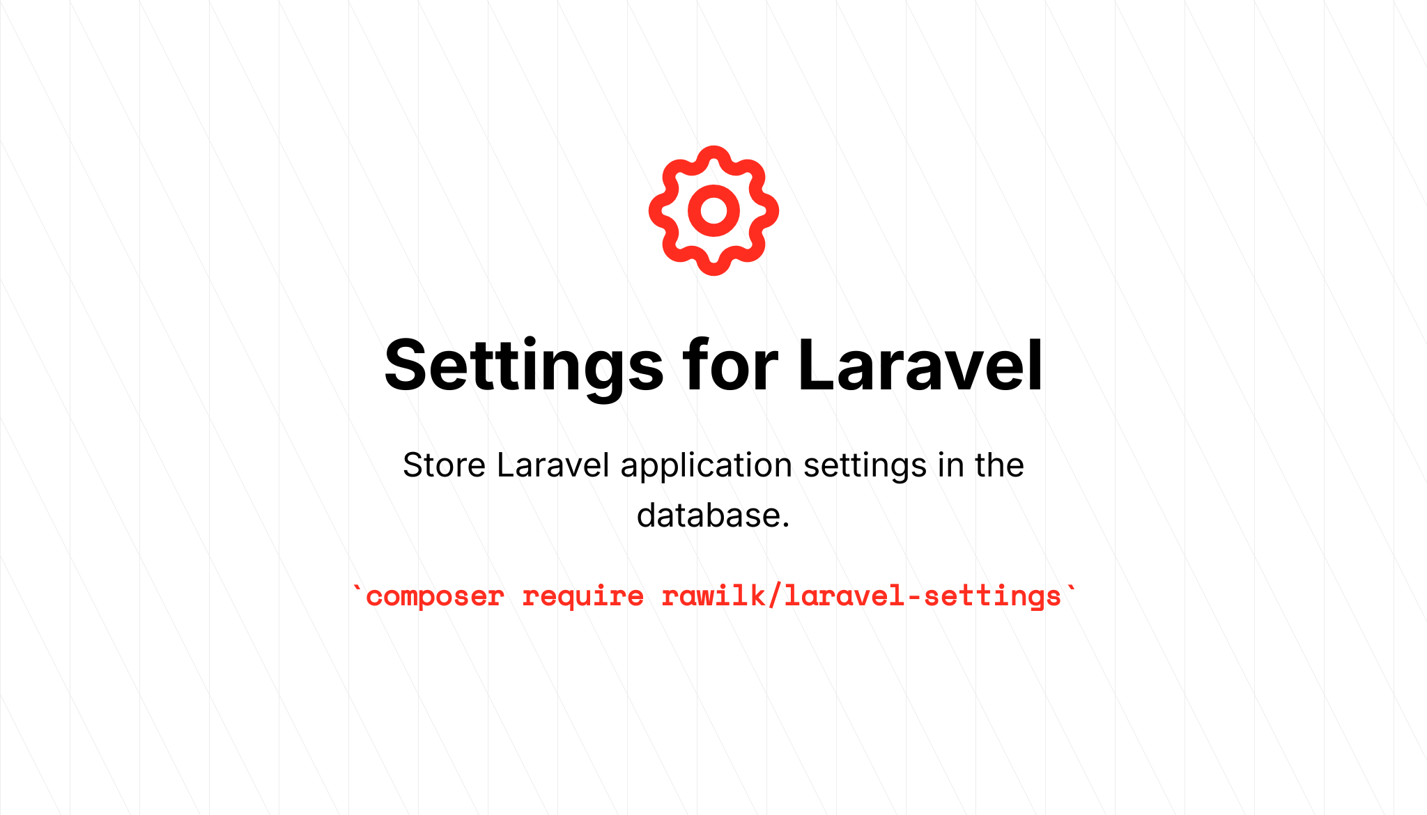 GitHub - rawilk/laravel-settings: Store Laravel application settings in ... GitHub - rawilk/laravel-settings: Store Laravel application settings in ...